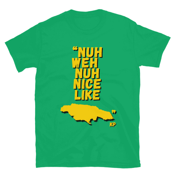 Kabaka Pyramid "JAMAICA" T Shirt Green - Kabaka Pyramid Merchandise