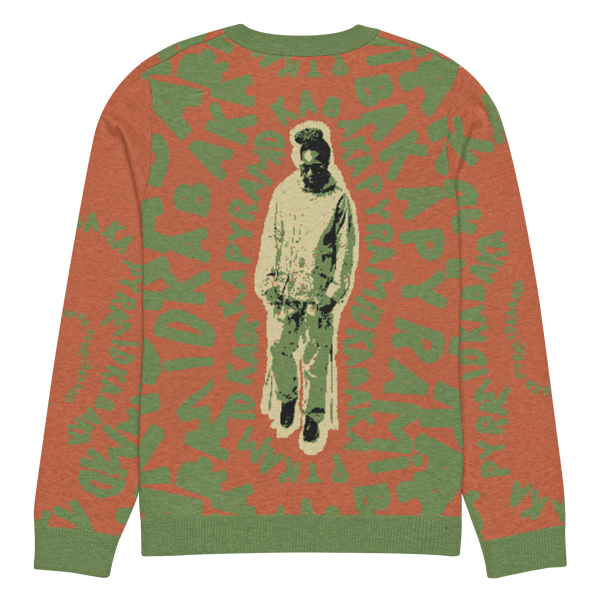 Kabaka Pyramid Knitted crew neck sweater - Kabaka Pyramid Merchandise
